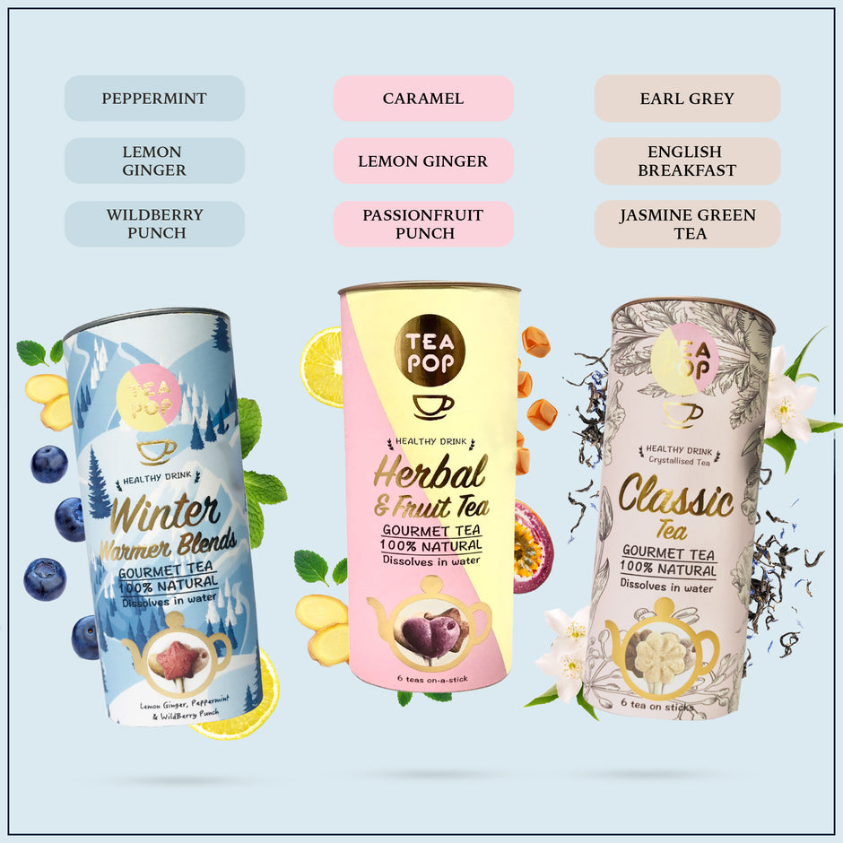 Tea On-A-Stick! tea gift set is unique gift experience for tea lovers ...