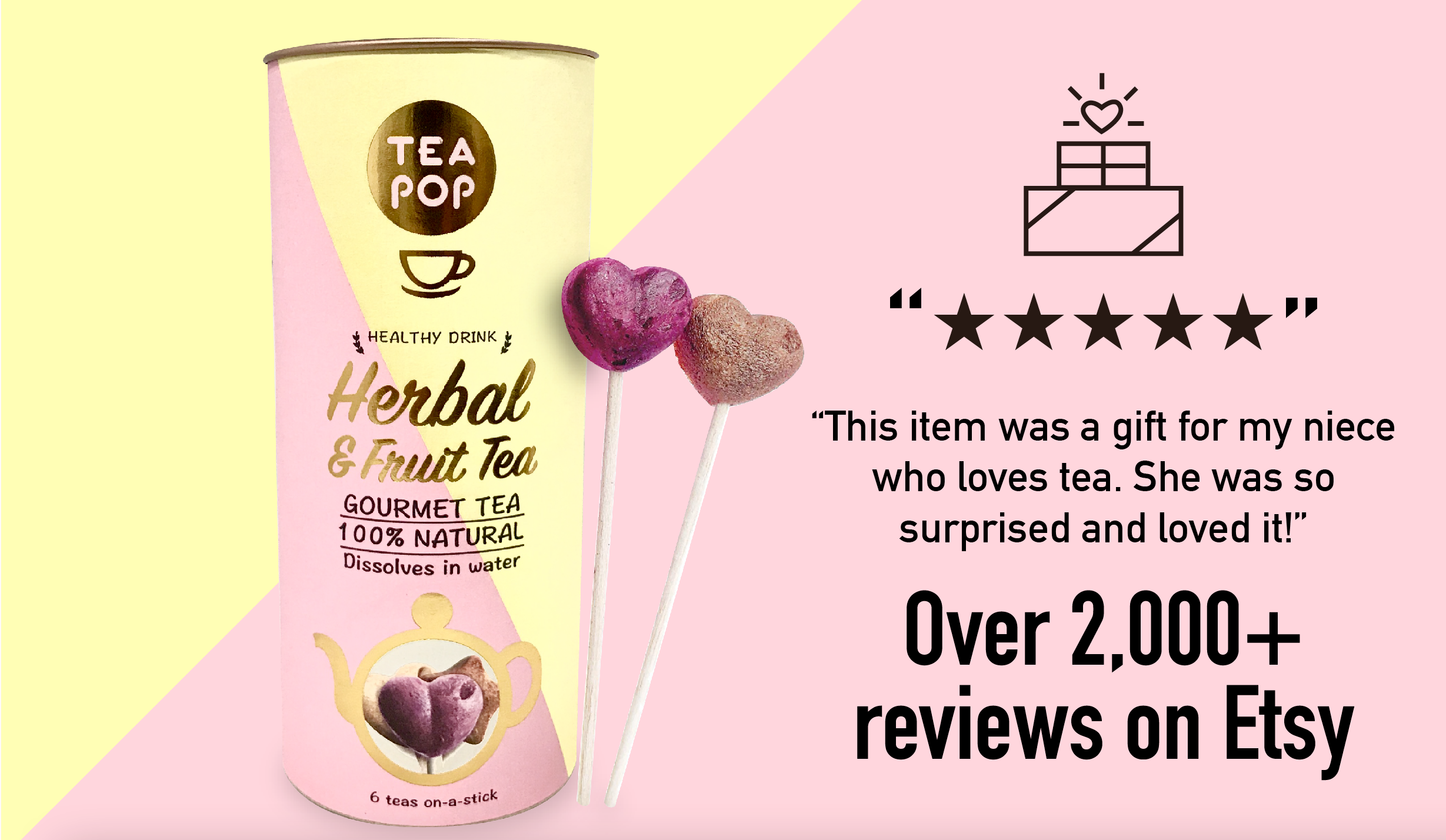 TEA On-A-Stick! The Revolutionary New Way to Enjoy Delicious Tea – Tea-Pop