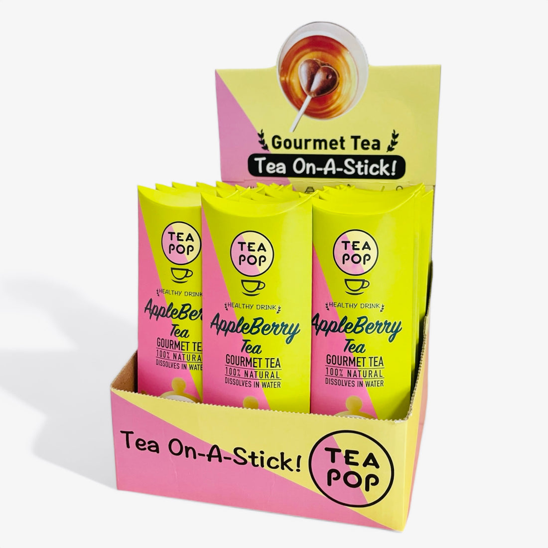 AppleBerry TEA on a stick! Crystallised Tea, New Way to Enjoy Delicious ...